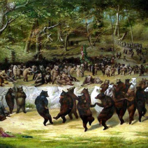 The Bear Dance - Etsy