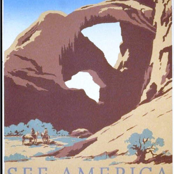 1940s Wpa Poster - Etsy