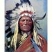 Native American Art, Sitting Bull, Indian Chief, Warrior, Tribal Art ...