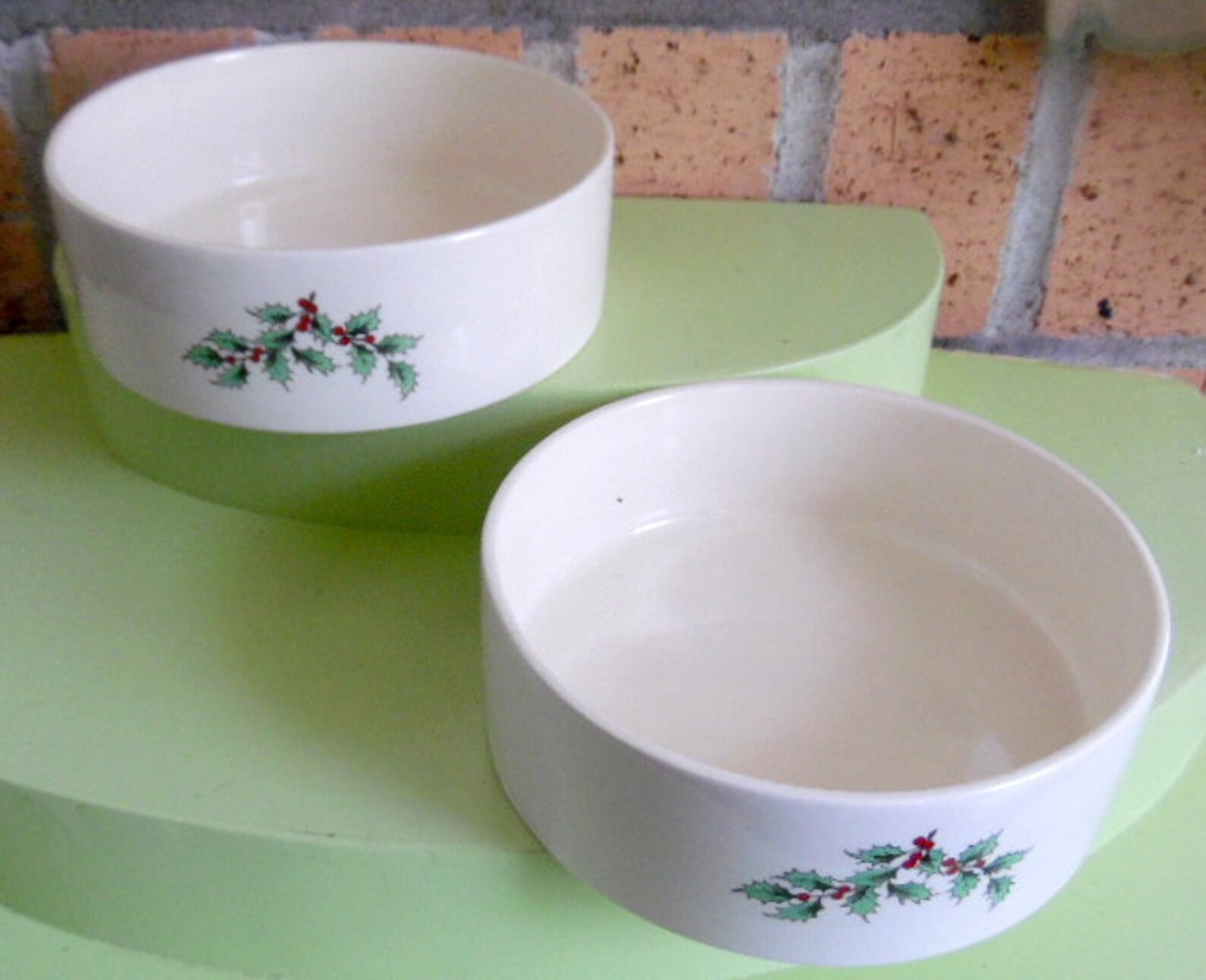 Pair Beautiful Spode Bowls Christmas Tree Collection - Etsy
