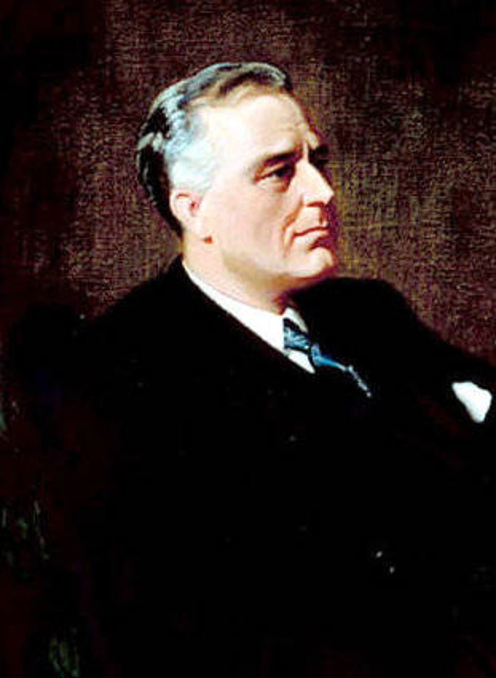Portrait of Franklin Delano Roosevelt, 1947, 32 President, Statesman ...