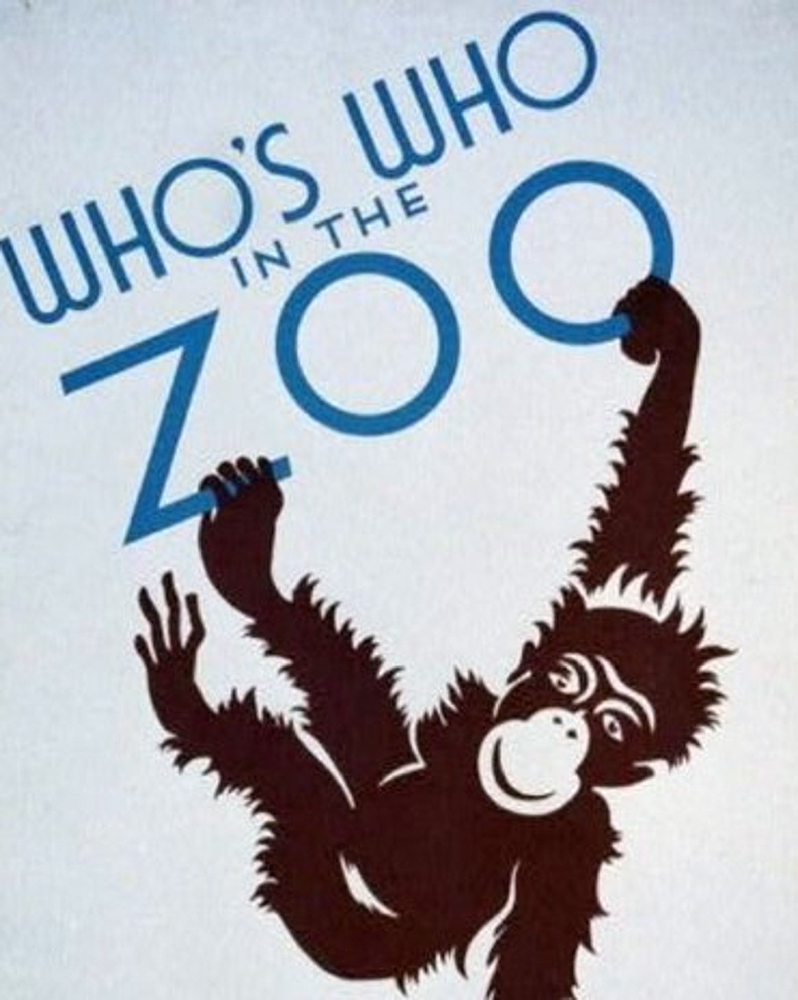 Whos who at the zoo with the monkeys apes zoo animals | Etsy