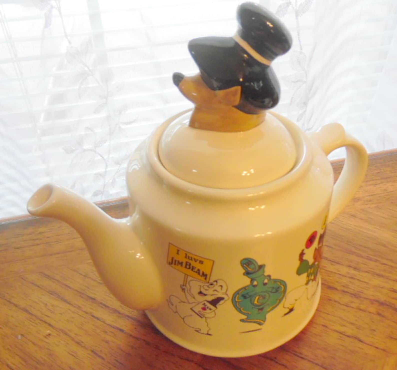 1995 Wade Animated Character Tea Set. 1 of Only 1700 Made. 4 Pc. Set ...
