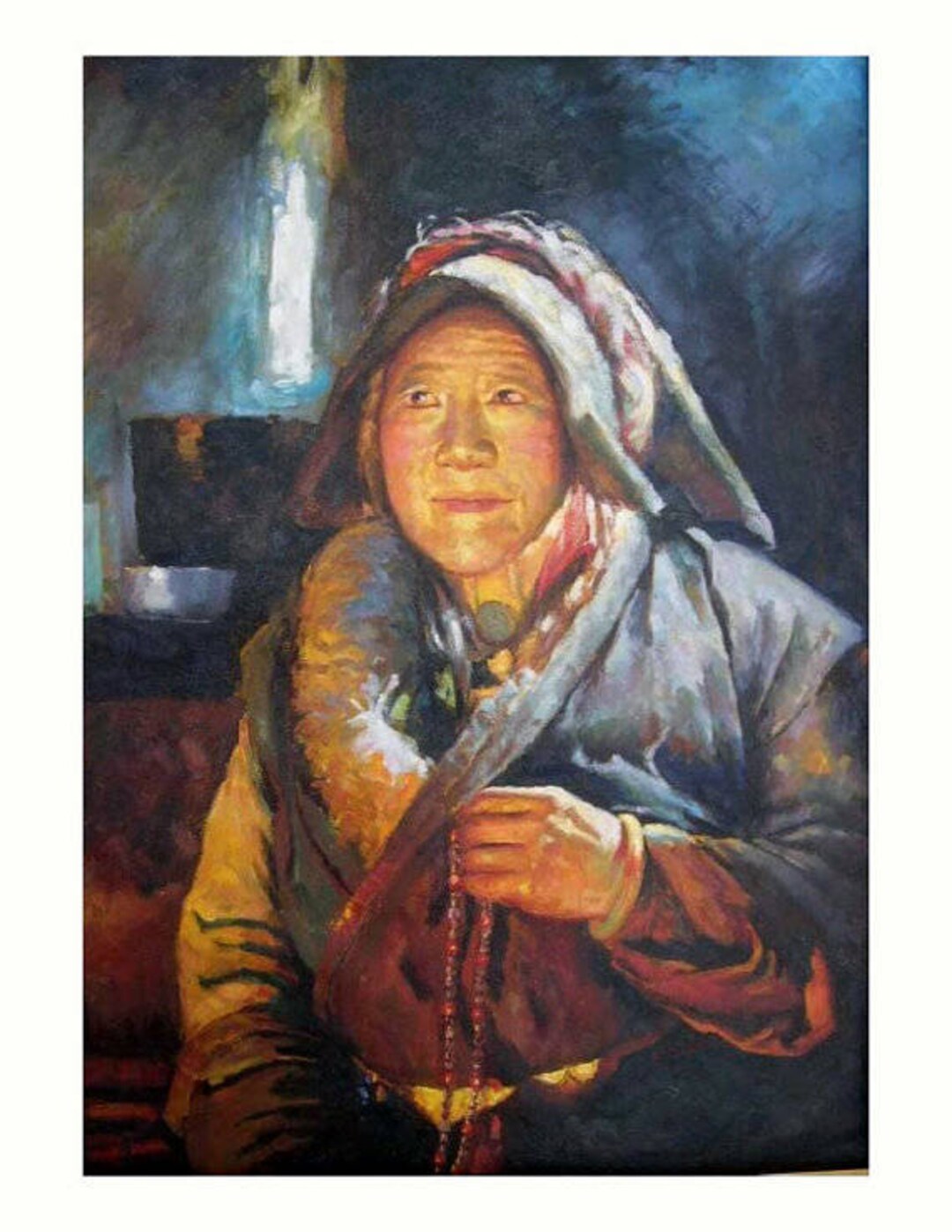 Old Chinese Woman, Asian Art, 1900, Oriental. Antique Asian Portraits ...