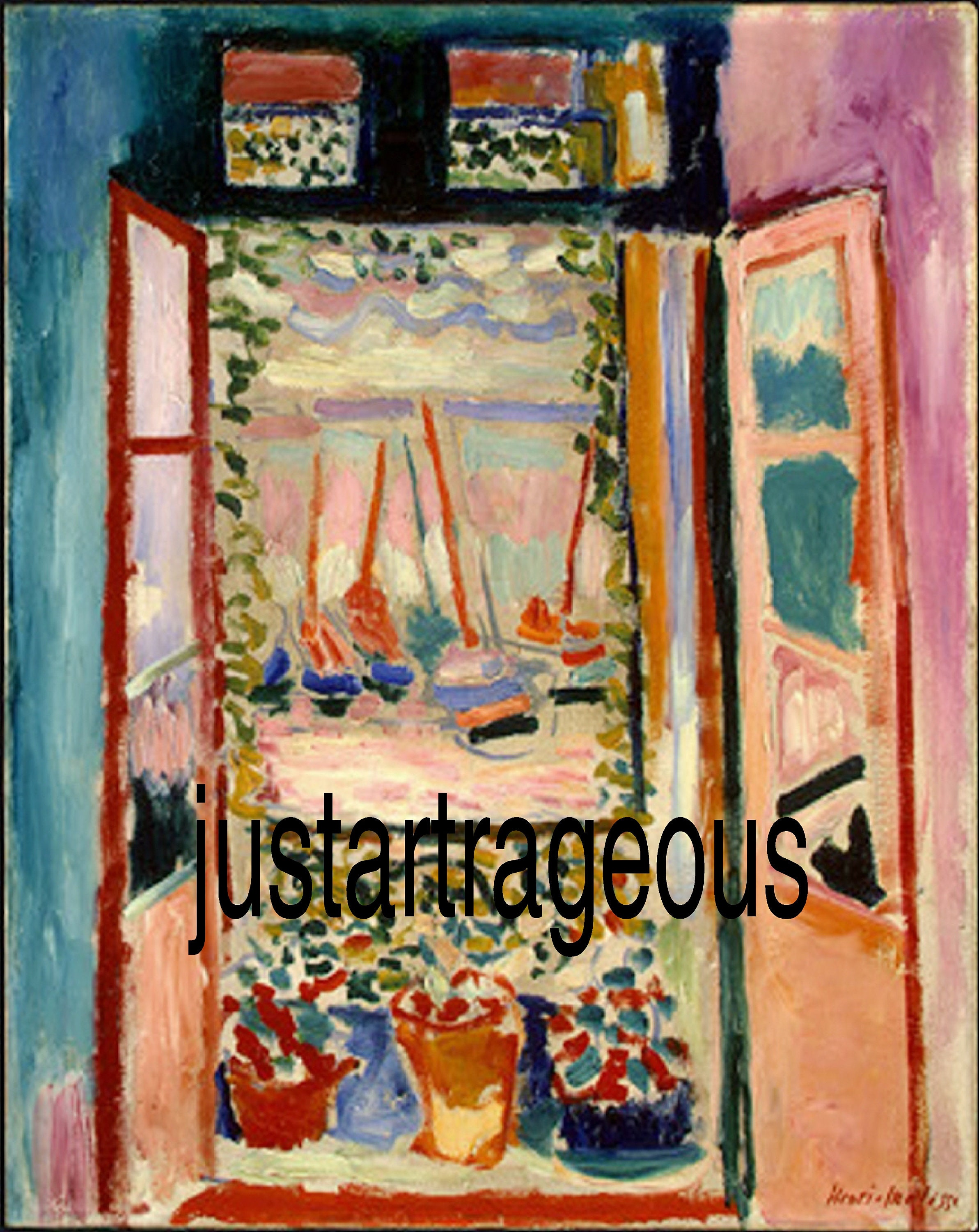The Open Window Henri Matisse