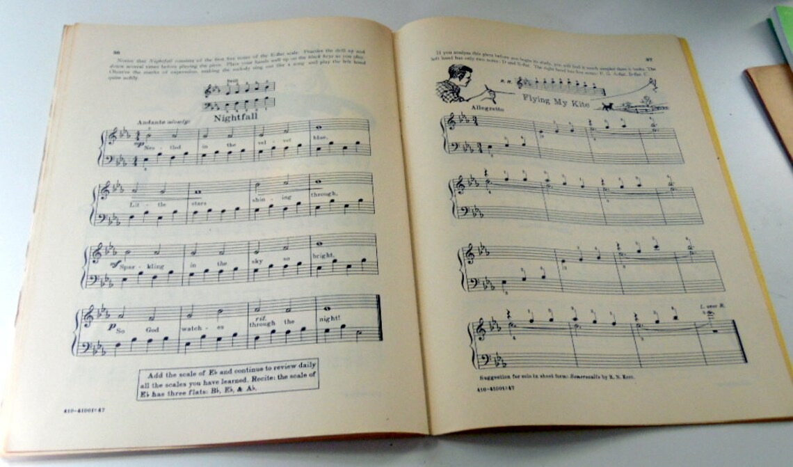 1949 Piano Music Book. Little Players Growing up by Robert | Etsy