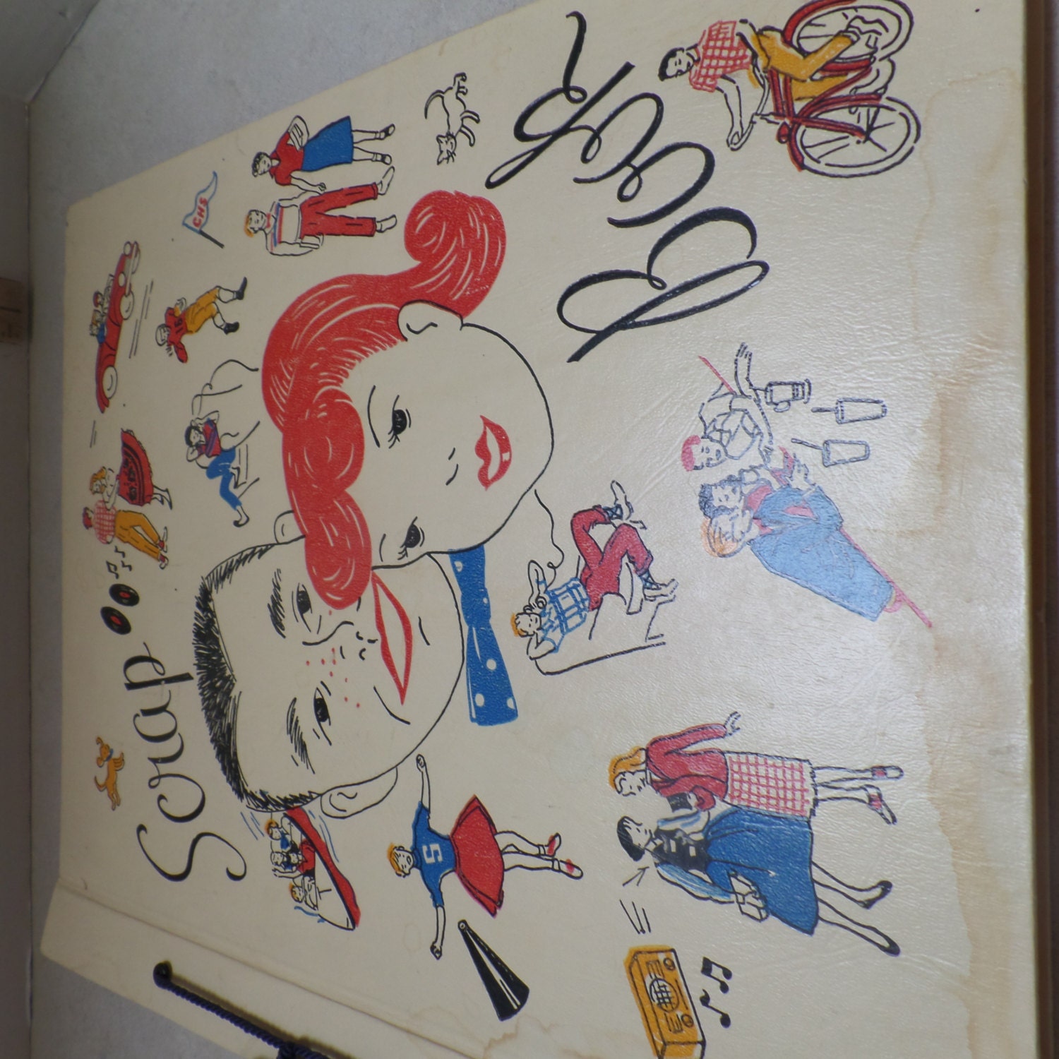 1950-60s Teen Scrapbook Retro Unused Some Yellowing Bottom - Etsy