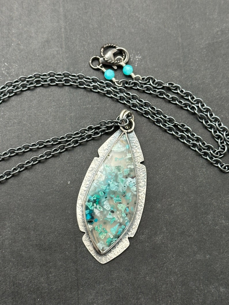 Confetti Agate Artisan Necklace - Etsy