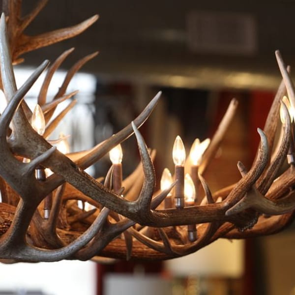 Antler Chandelier - Etsy