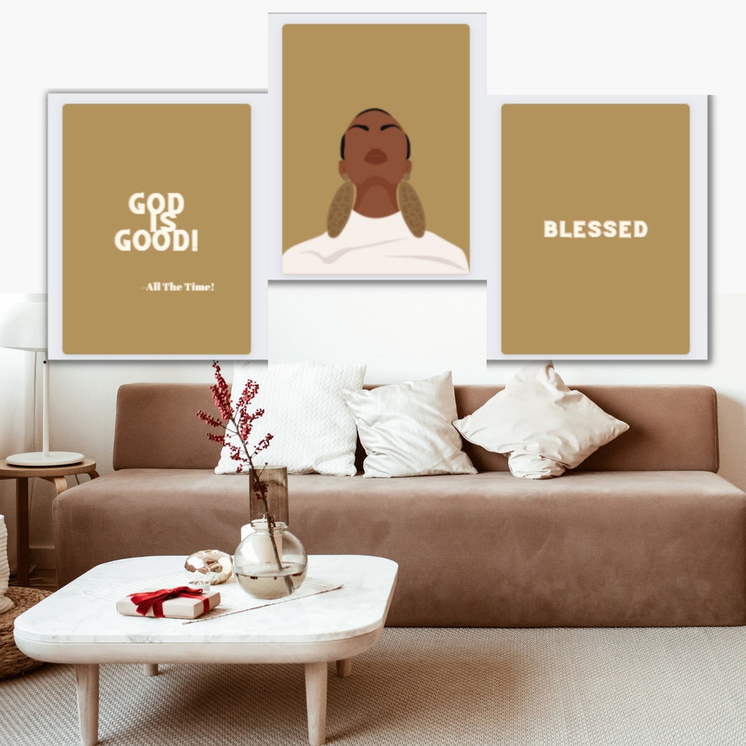 GOD IS GOOD (digital Download) 3 Print Set Each Print is 18inches by 24 ...