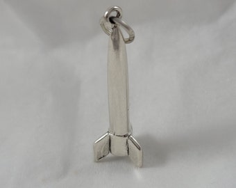 Rocket Ship Charm | Etsy