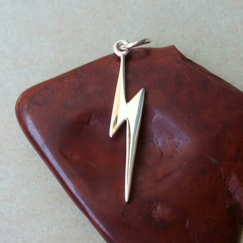 Lightning Charm - Etsy
