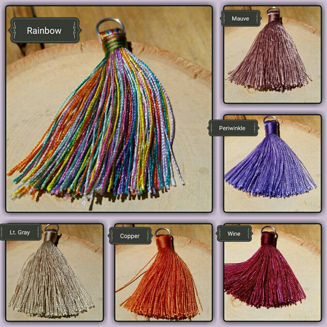 Sale Last Ones Tassels Rayon Silk-like Tassel Tassel | Etsy