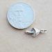 Tiny Sterling Silver Mushroom Charm Shroom Charm Sterling - Etsy