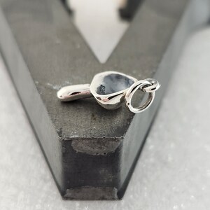 Tiny, Sterling Silver Mushroom Charm, Shroom Charm, Sterling Silver ...