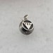 Sterling Silver 3D Magic Eight Ball Charm, Clairvoyant Charm, Magic 8 ...