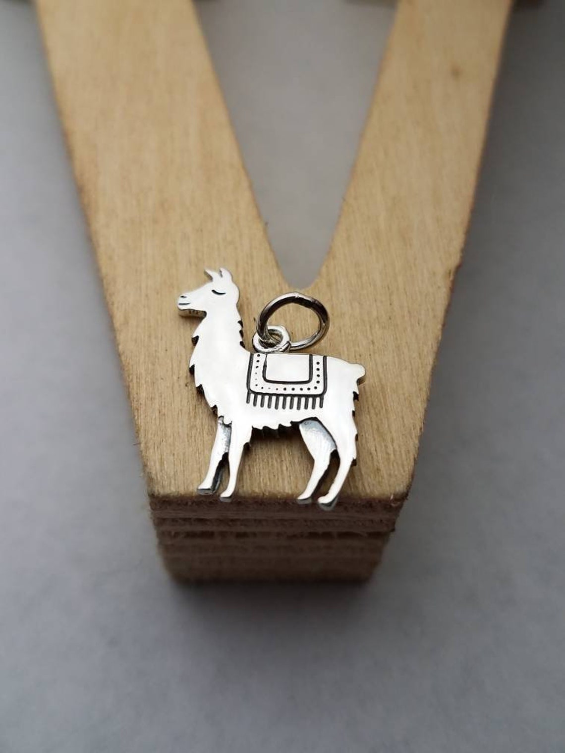 Sterling Silver Llama Charm Alpaca Charm Llama Jewelry | Etsy