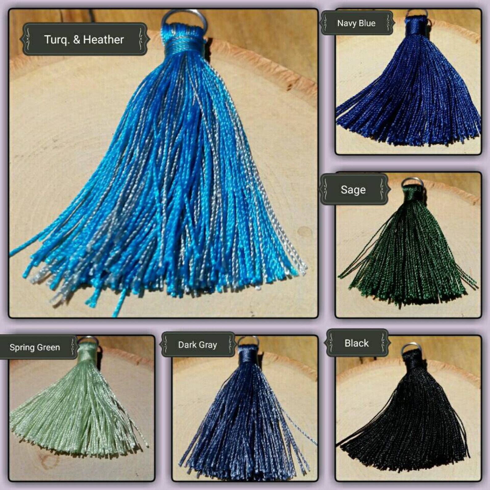 Sale Last Ones Tassels Rayon Silk-like Tassel Tassel - Etsy