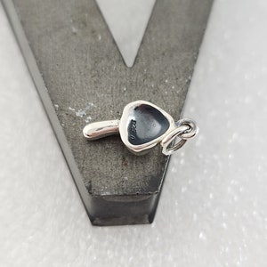 Tiny, Sterling Silver Mushroom Charm, Shroom Charm, Sterling Silver ...