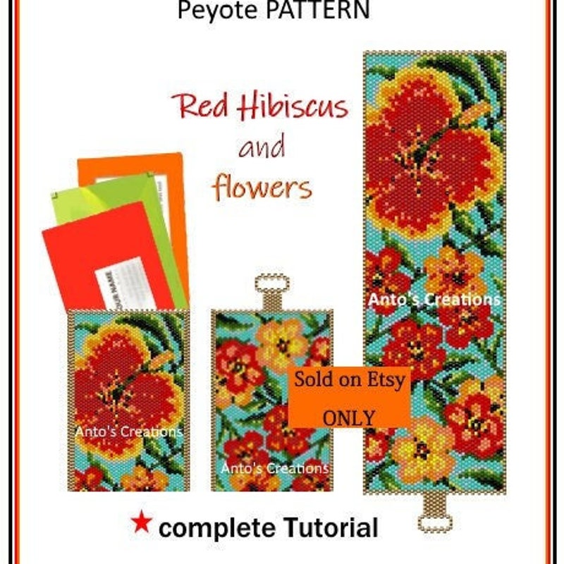 Hibiscus Business Cards - Etsy