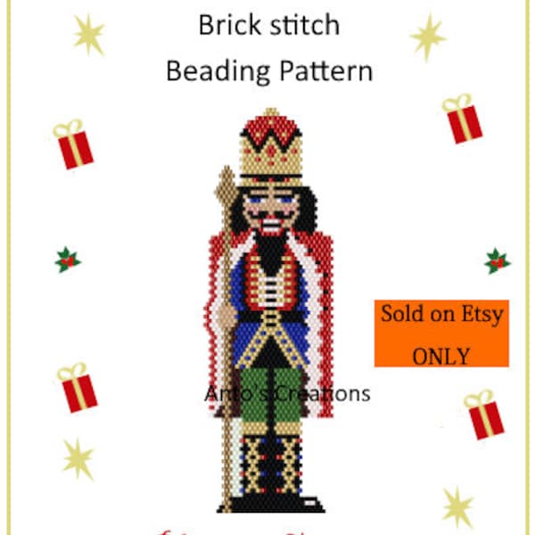 Beaded Nutcrackers Pattern - Etsy