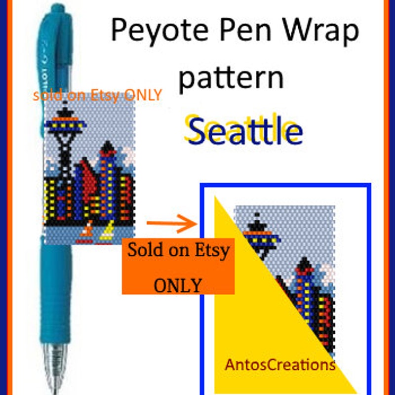 Peyote Pattern Alphabet - Etsy