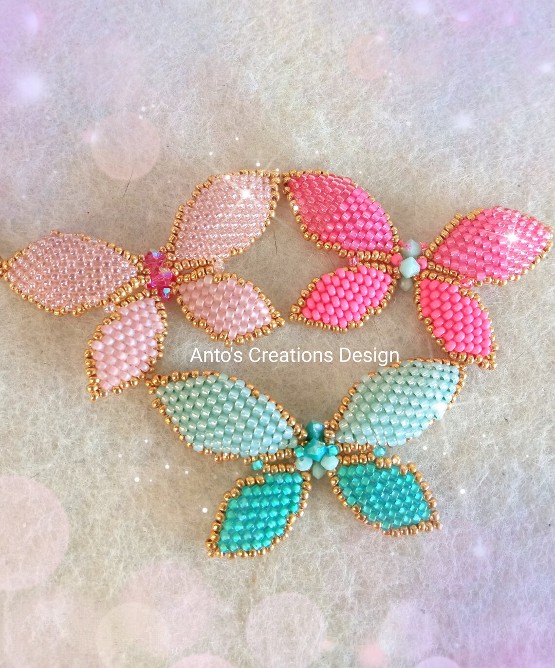 DIY Butterfly Tutorialbeading Tutorial Brick Stitch - Etsy