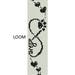 Love Infinity Sign, Paw Print, Love Dogs, Beading PATTERNS (even Count ...