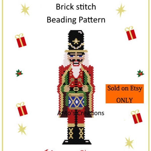 Beaded Christmas Ornament Patterns - Etsy