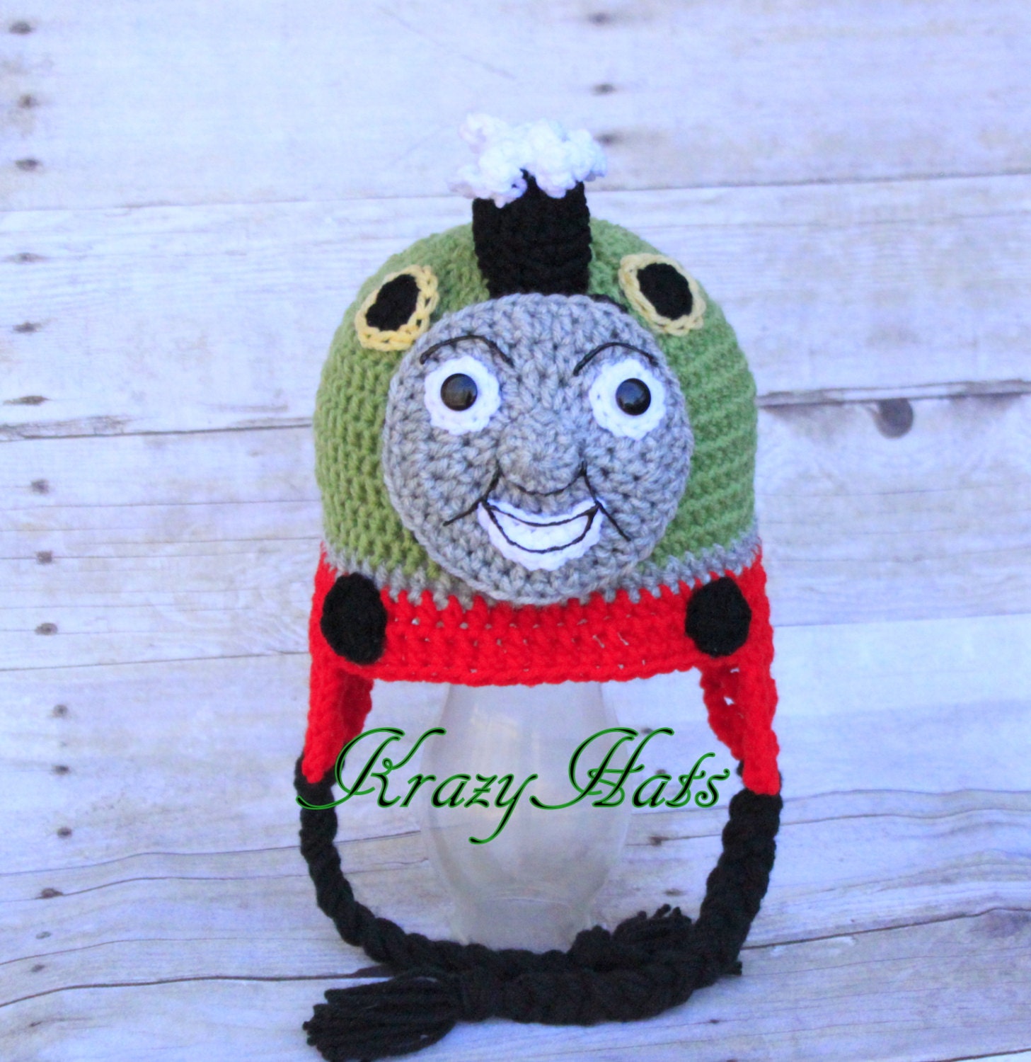 Crochet Train Hat. Blue Train Hat. Birthday Gift. Handmade Train Hat ...