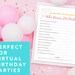 Adult Birthday Game Bundles, Virtual Birthday Games, Who Knows the ...
