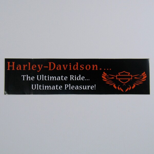Harley Davidson Wings Decal - Etsy