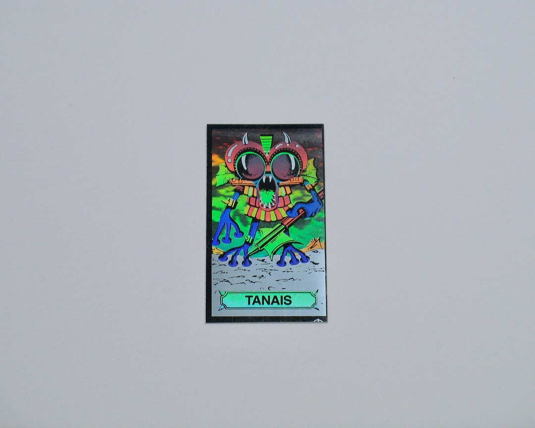 Alien Sticker Hologram, Space Creature Decal, 80s Weird Bizarre ...
