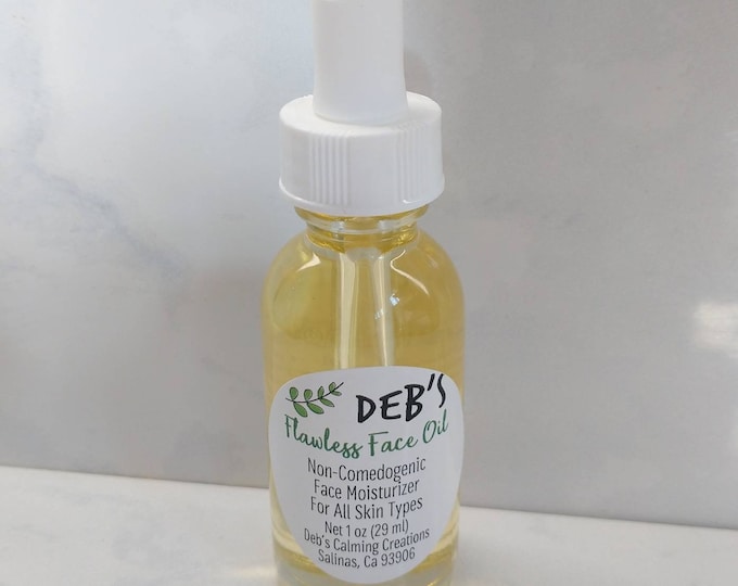 Flawless Face Oil - All Natural - Etsy