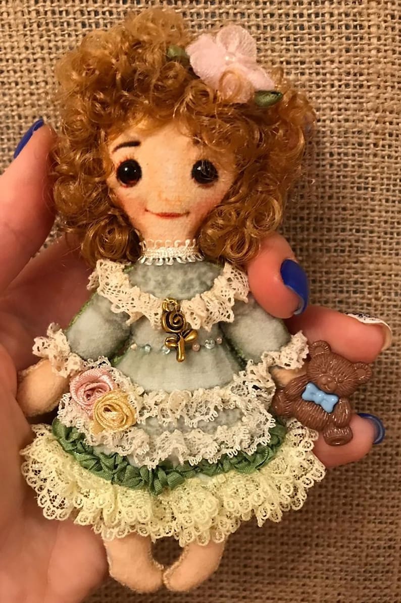Cute Stuffed Doll Baby Toys, Sewing Kits, Craft Pattern, Craft Panel ...