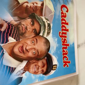 Caddyshack Movie DVD Upcycled Spiral Bound Notebook Journal Vintage ...