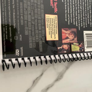 Scream Movie 90s DVD Upcycled Spiral Bound Notebook Vintage Ghostface ...