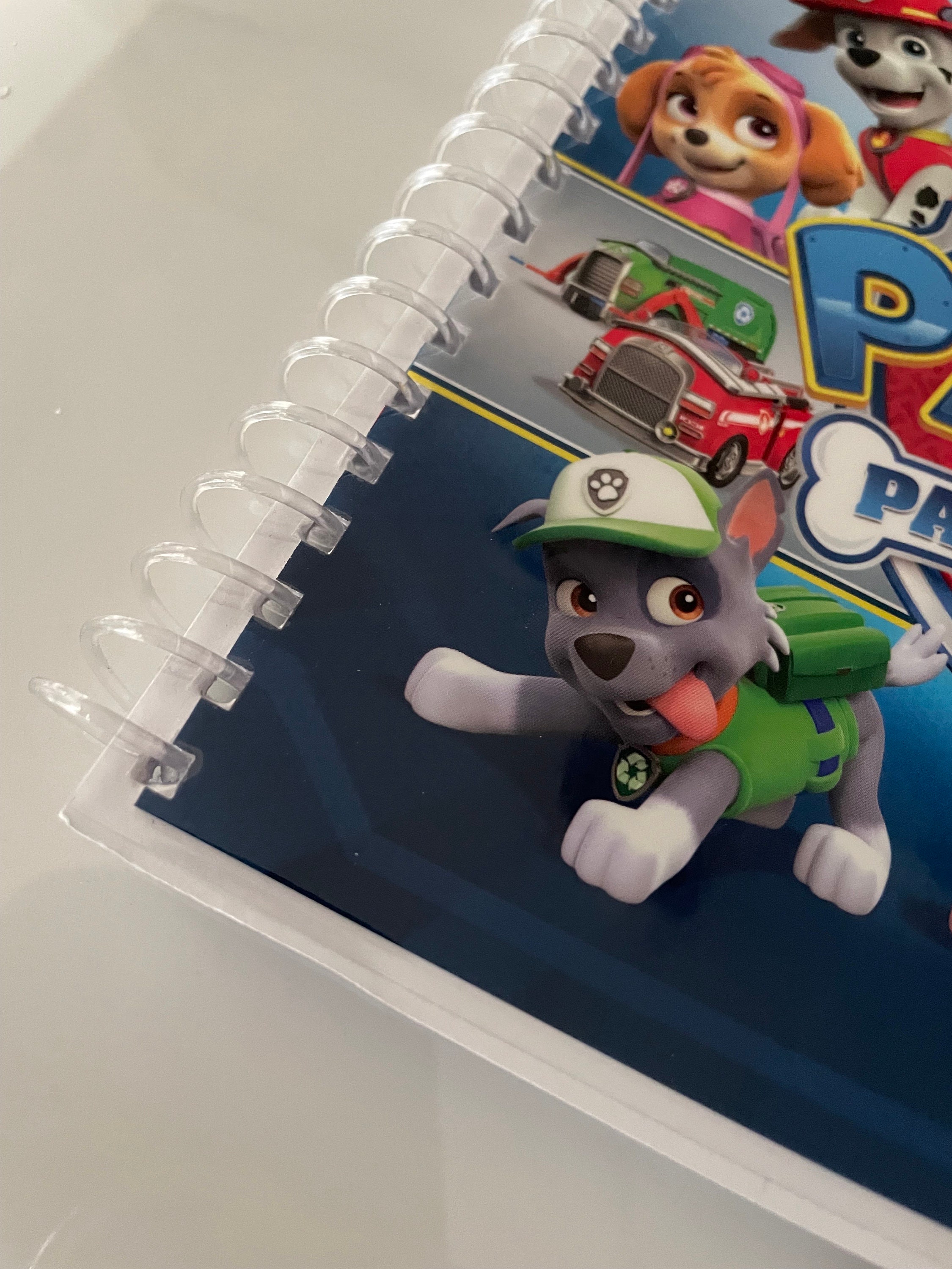 Nickelodeon Paw Patrol DVD Upcycled Spiral Bound Notebook Vintage ...