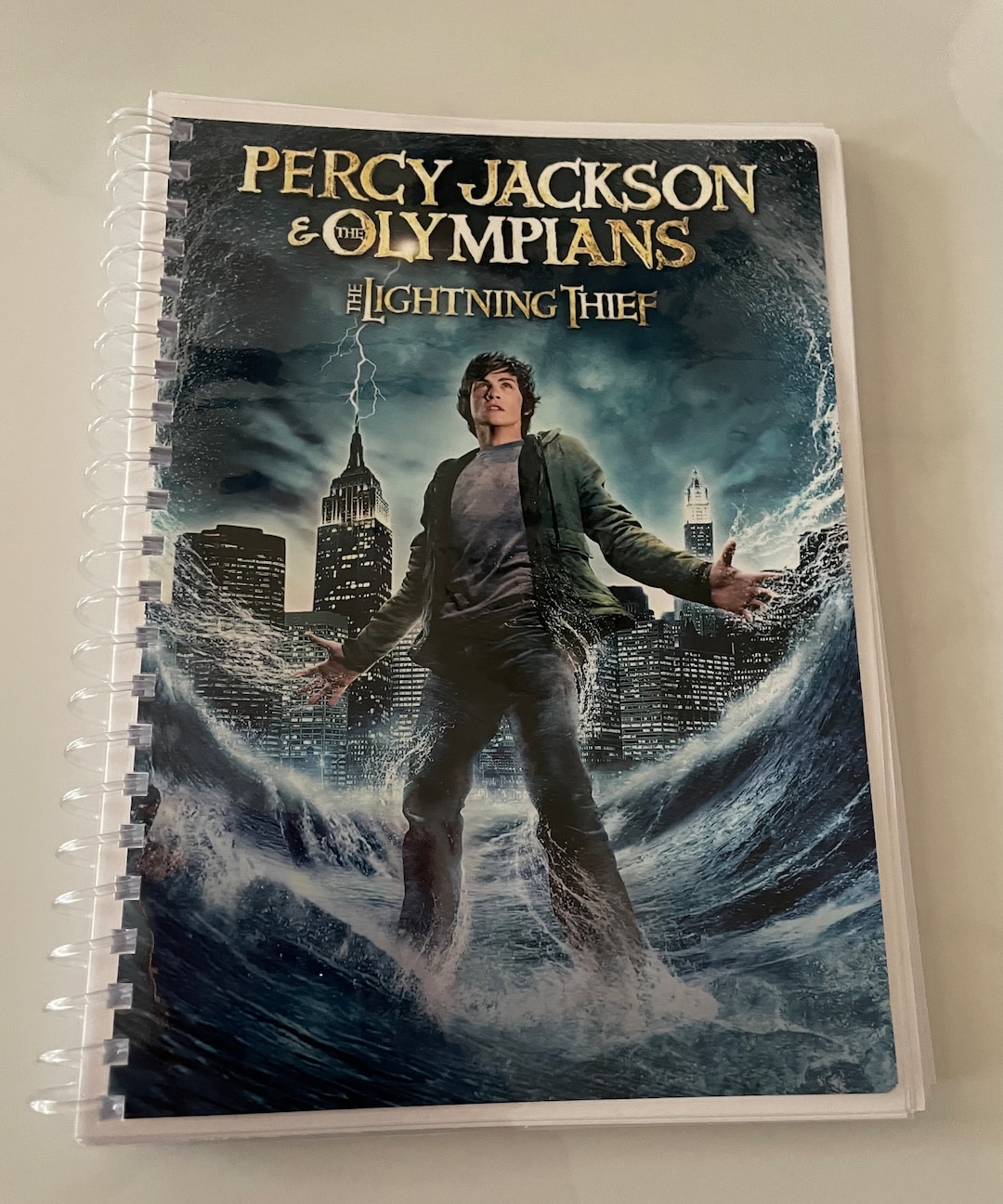 Percy Jackson and the Olympians the Lightning Thief Movie DVD Upcycled ...
