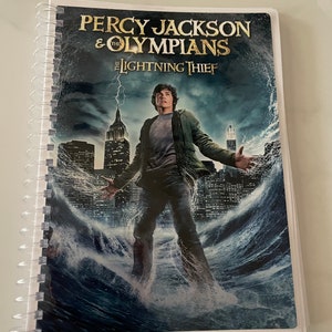 Percy Jackson and the Olympians the Lightning Thief Movie DVD Upcycled ...