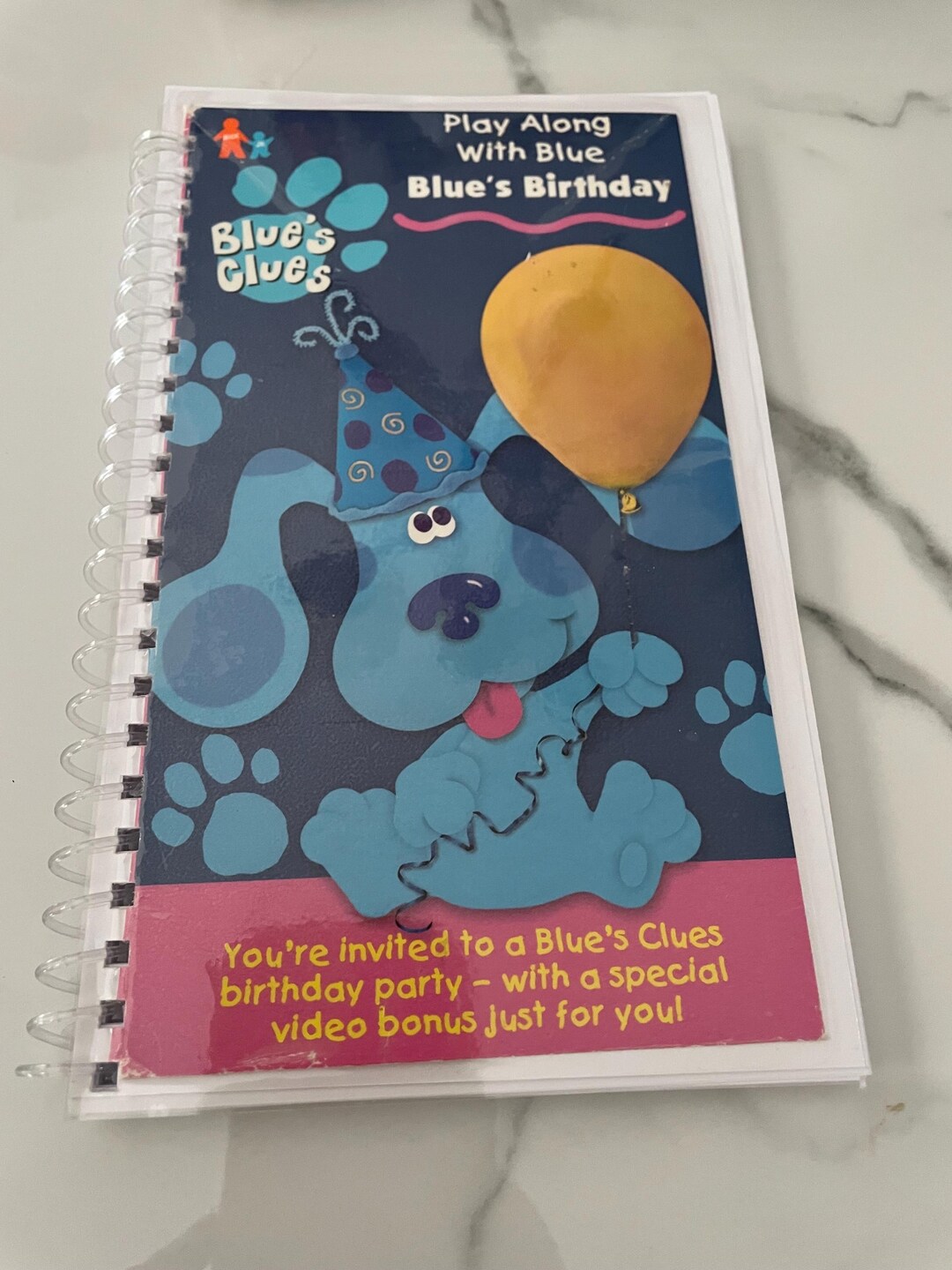 Nickelodeon Nick Jr Blues Clues Play Along With Blue Blues Birthday TV ...