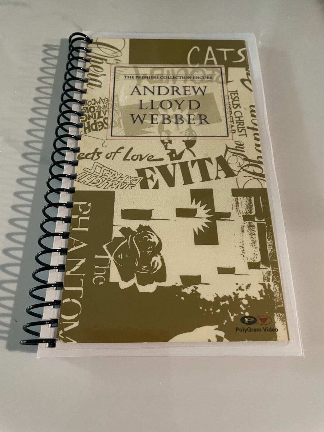 The Premiere Collection Encore Andrew Lloyd Webber Music VHS Video ...