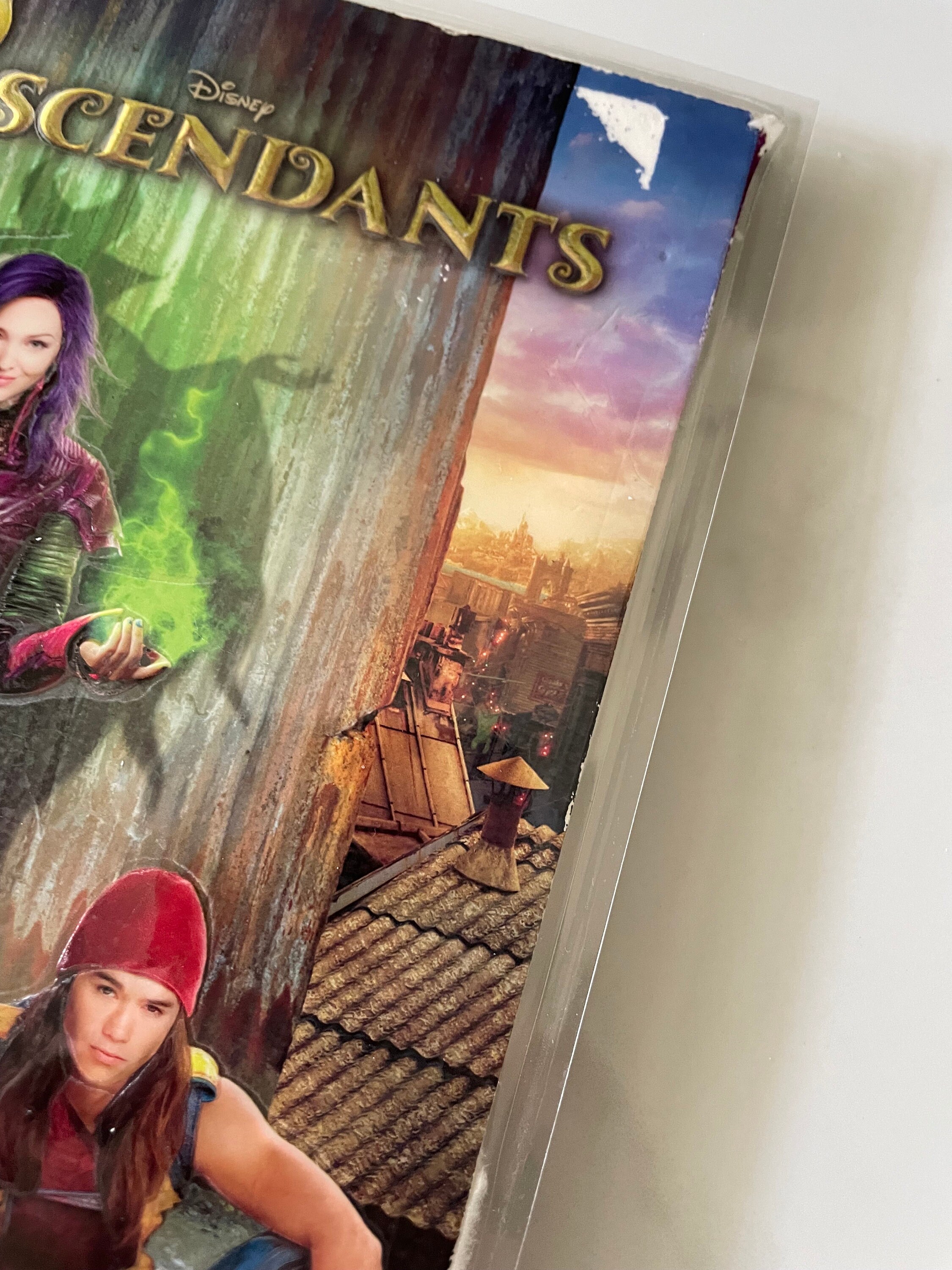 Disneys Descendants DVD Upcycled Spiral Bound Notebook Vintage - Etsy