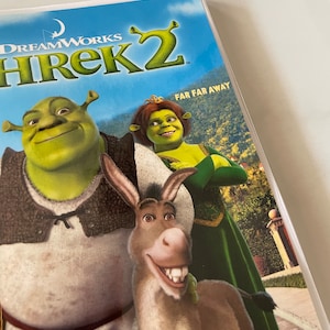 Shrek 2 Movie DVD Upcycled Spiral Bound Notebook Journal Vintage - Etsy
