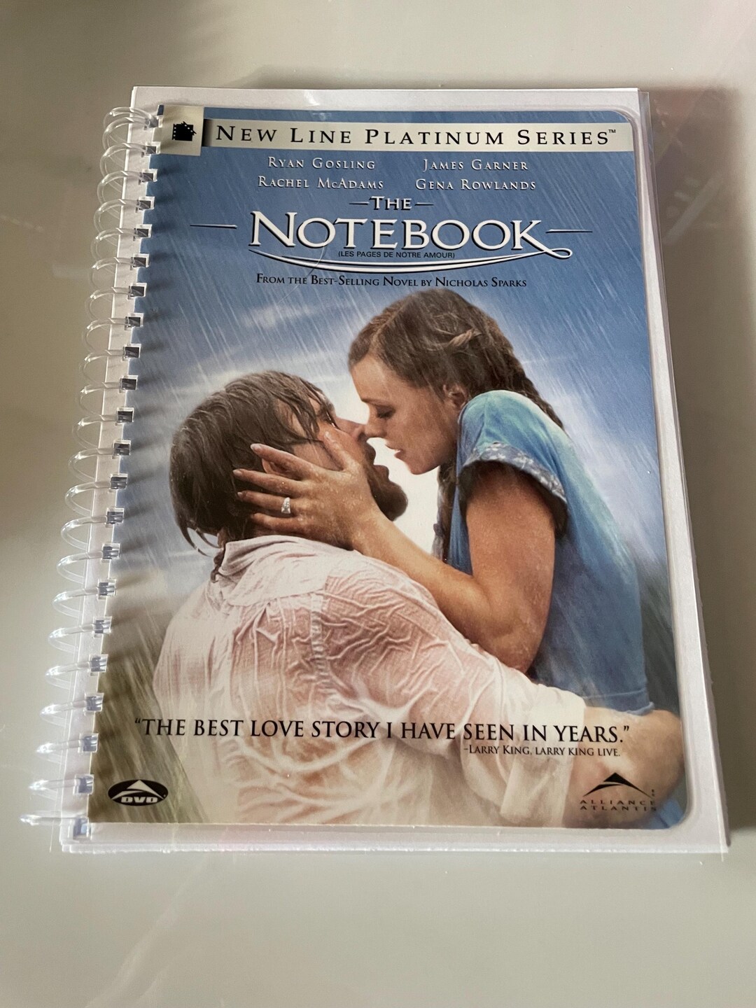 The Notebook Movie Nicholas Sparks Ryan Gosling Rachel Mcadams DVD ...