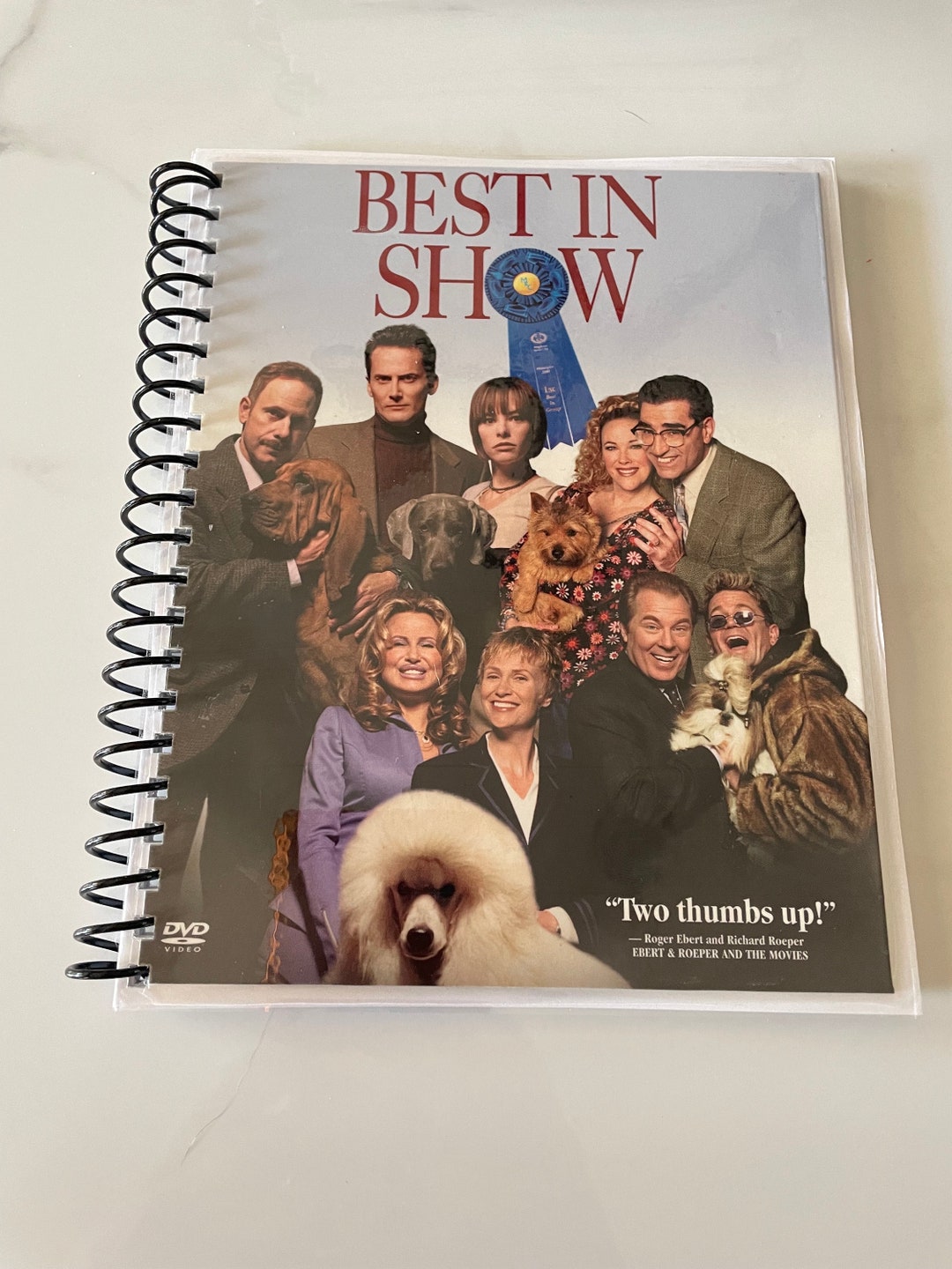 Best in Show Movie 90s DVD Upcycled Spiral Bound Notebook Journal Vintage Jennifer Coolidge - Etsy
