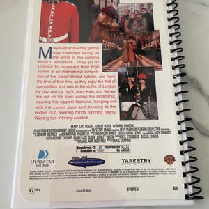 Winning London Mary Kate and Ashley Olsen 2001 Movie VHS Upcycled ...