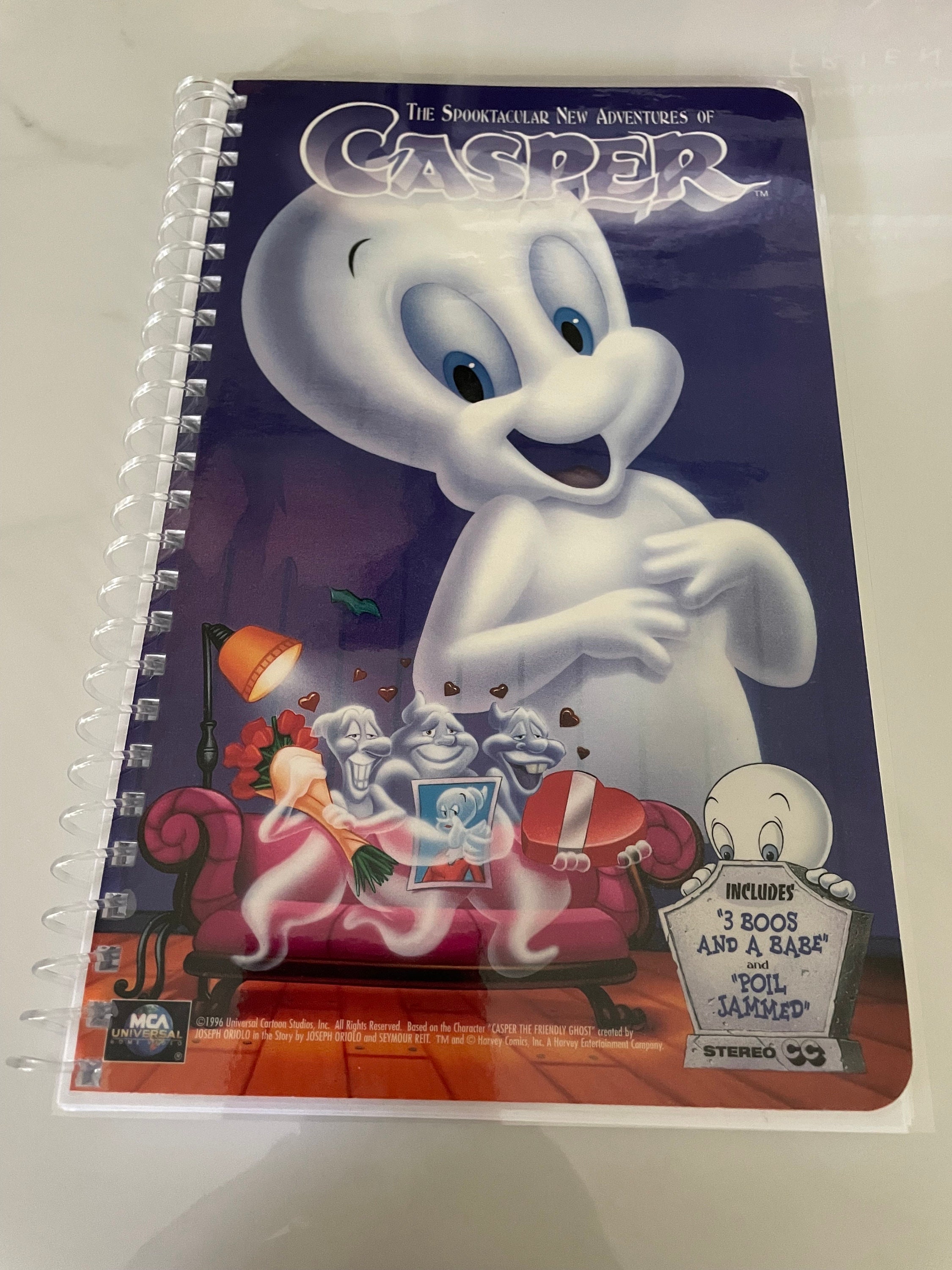Animated the Spooktacular New Adventures of Casper 1996 Movie VHS ...