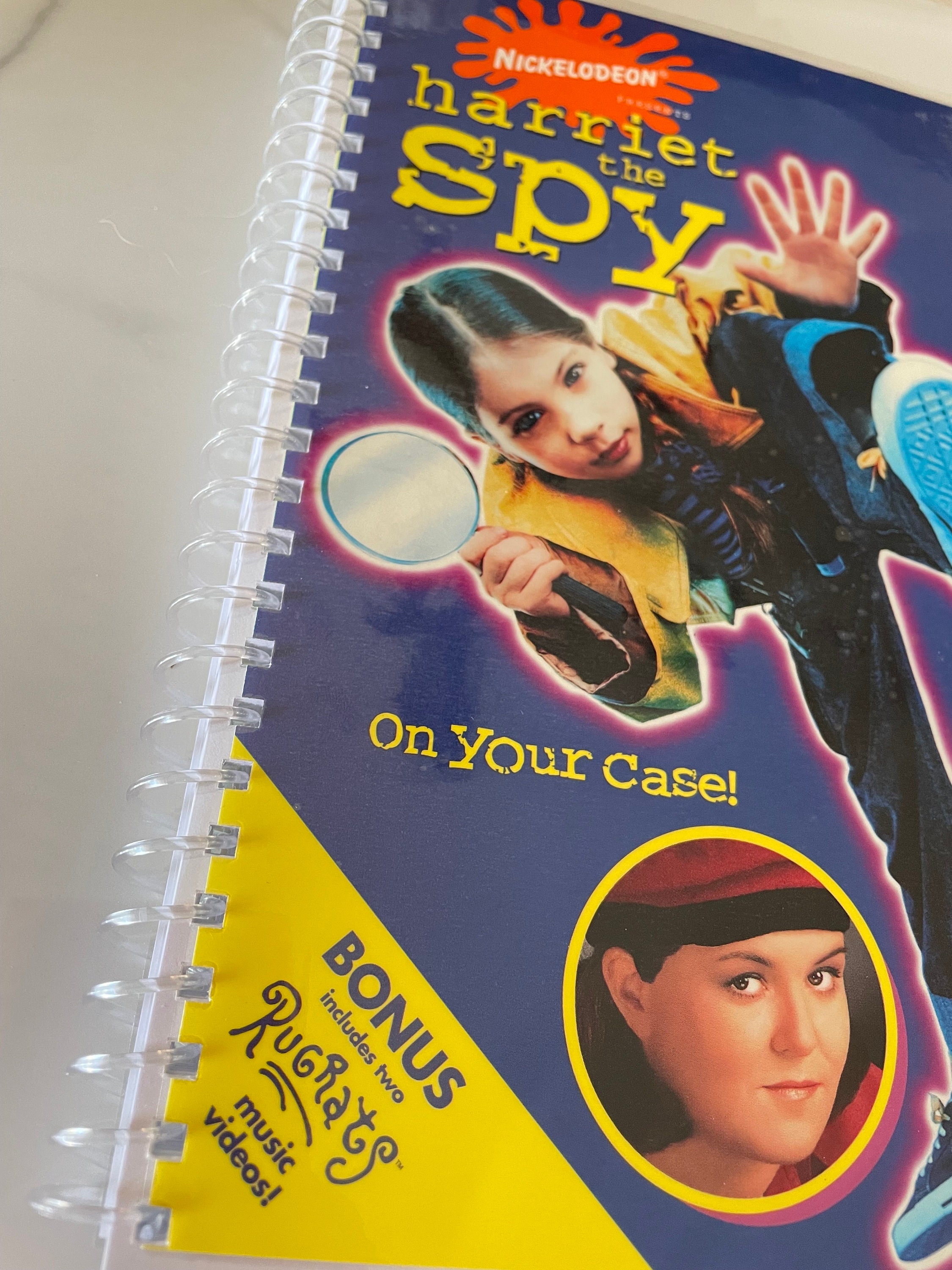 Nickelodeon Harriet the Spy Movie VHS Upcycled Spiral Bound Notebook ...