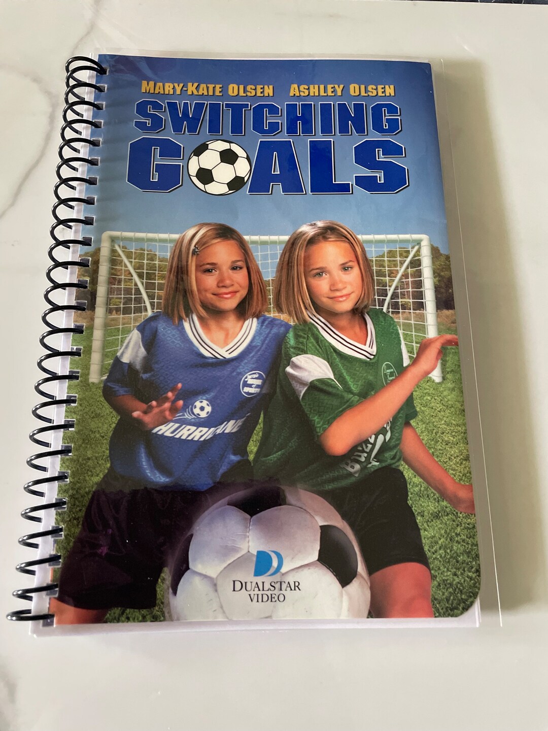 Switching Goals Movie VHS Upcycled Spiral Bound Notebook Notepad ...